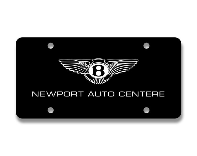 Custom Dealer License Plates Inserts - Car Dealer License Plate Signs ...