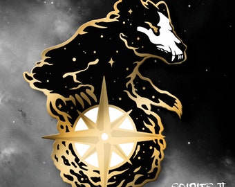 Spirit Bear Enamel Pin - Etsy