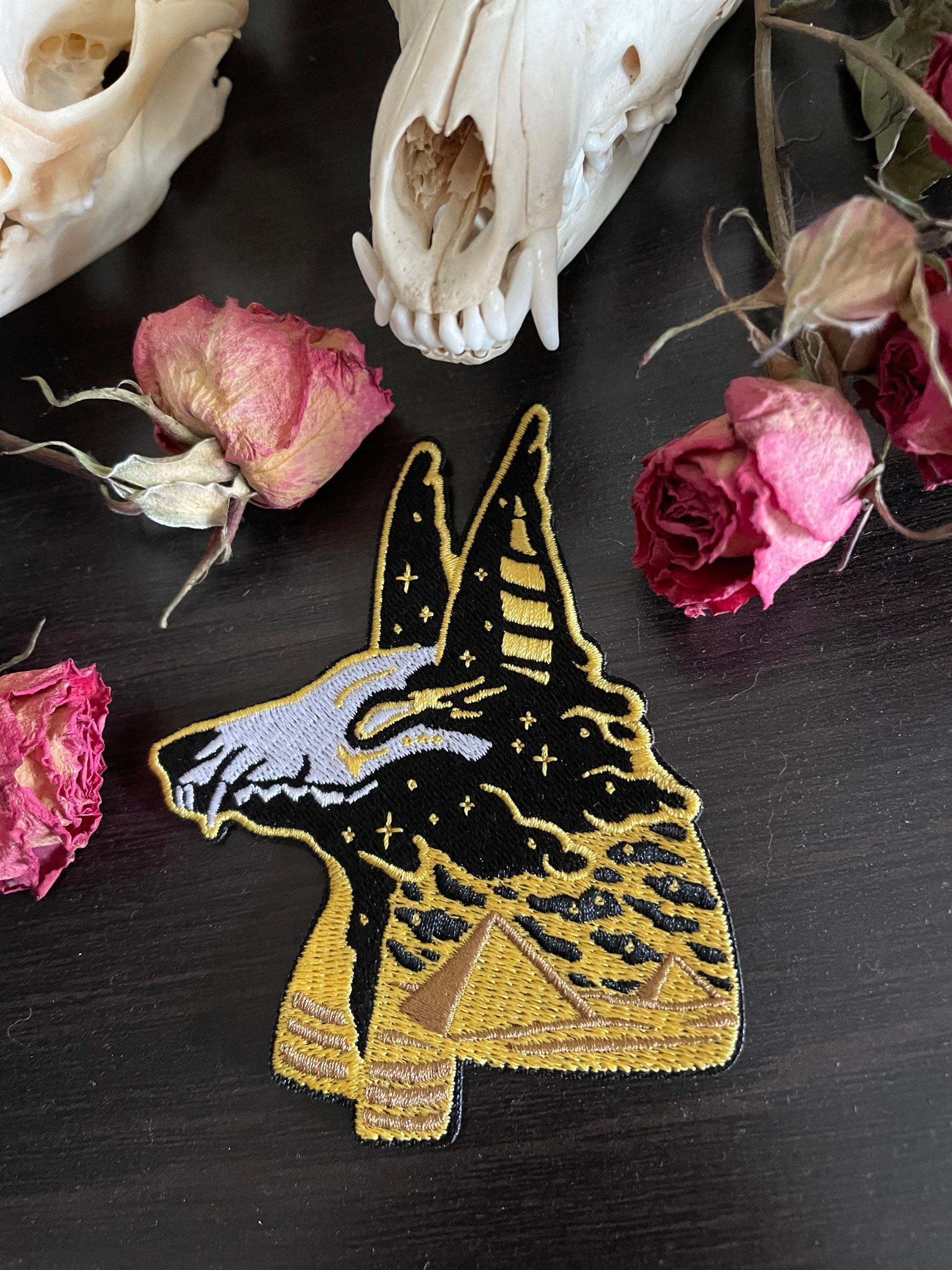 Anubis Patch Iron on Patch Witchy Patch Spooky Patches | Etsy