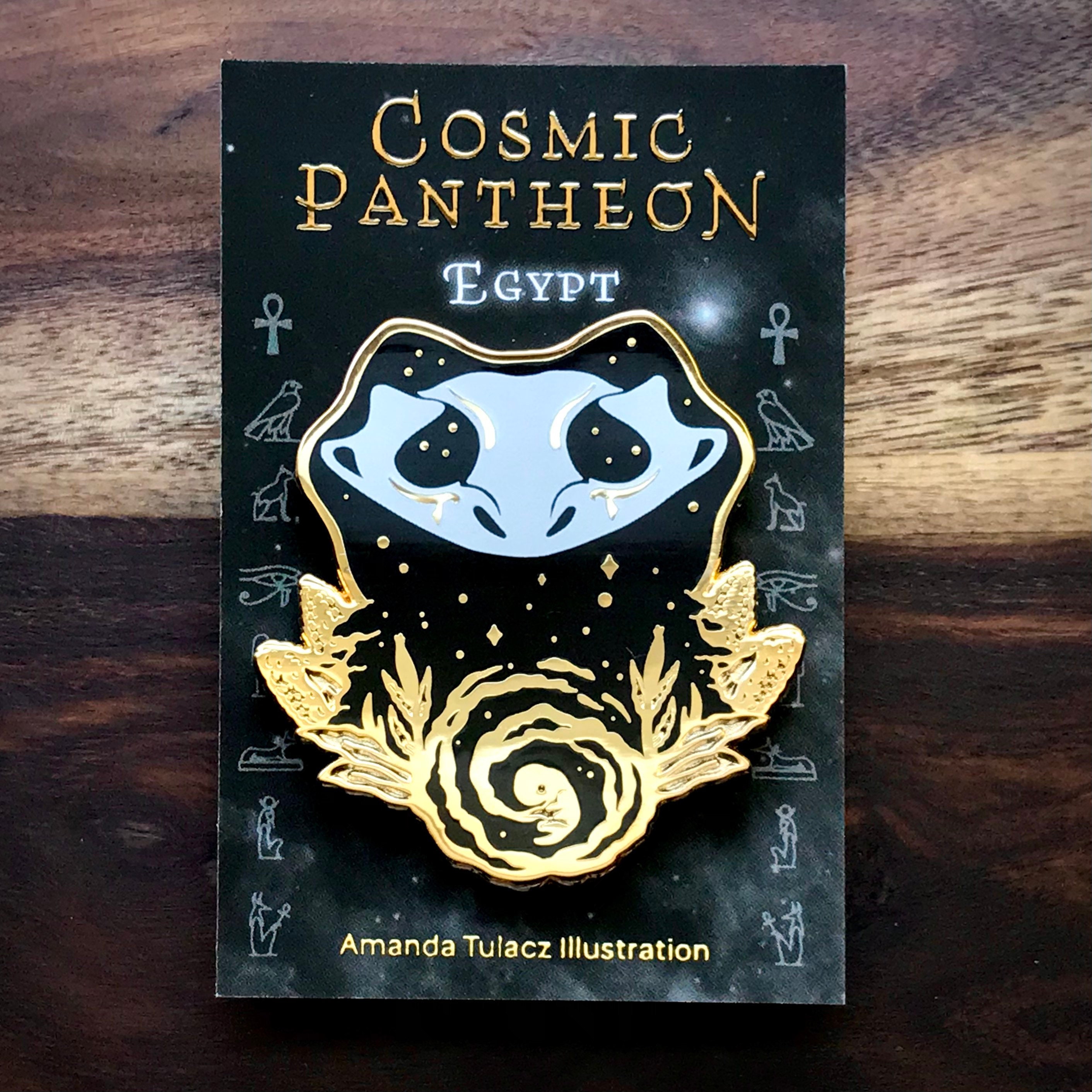 Heqet Enamel Pin Cosmic Pantheon Egypt Egyptian Gods - Etsy