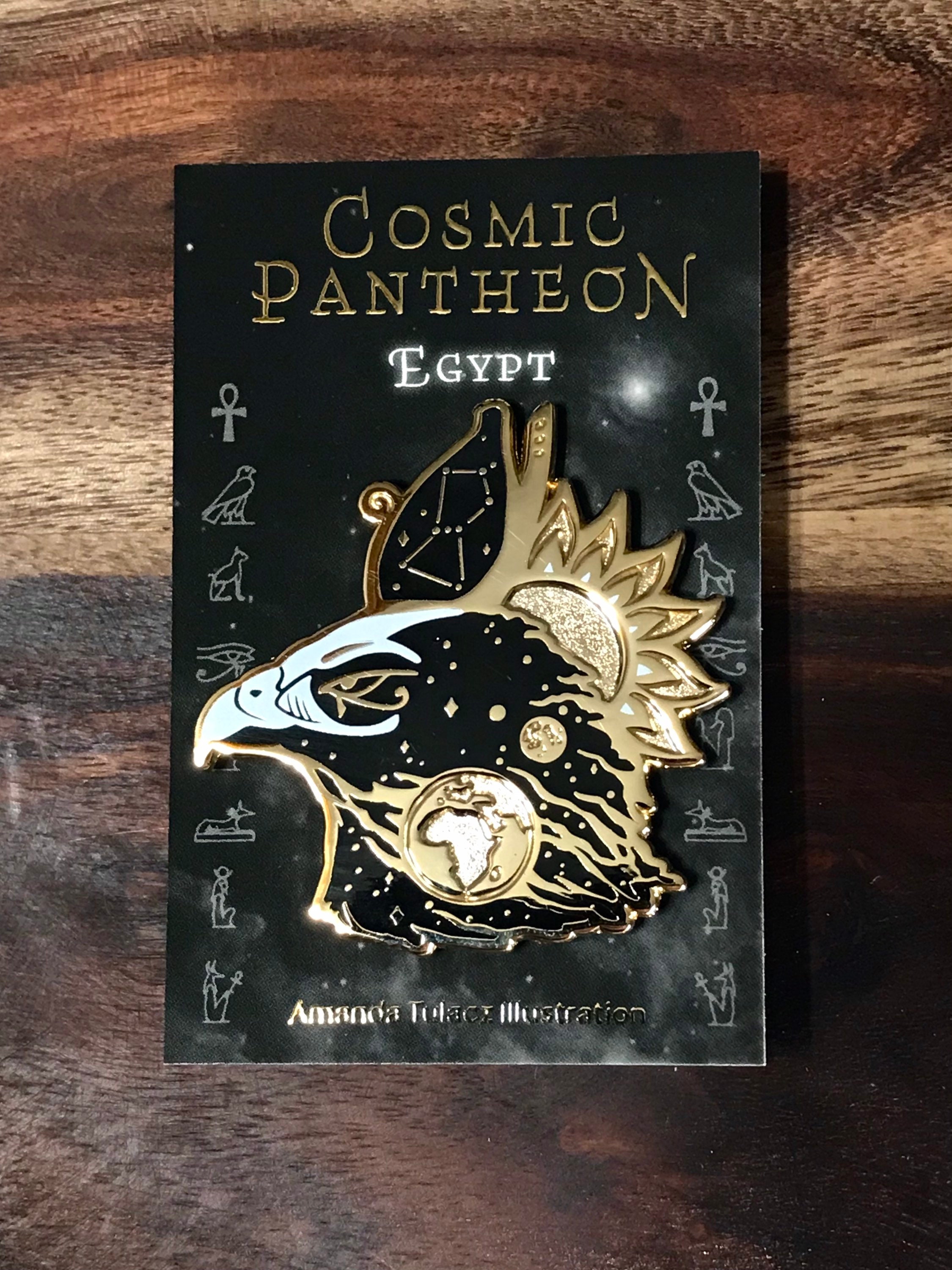 B-GRADE Horus Enamel Pin Cosmic Pantheon Egypt Egyptian - Etsy