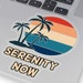 Serenity Now Sticker Funny Seinfeld Sticker Frank Costanza - Etsy
