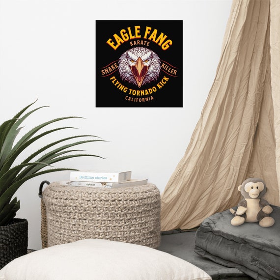 Cobra Kai Eagle Fang Dojo Poster Miyagi Do Dojo Retro 80s - Etsy