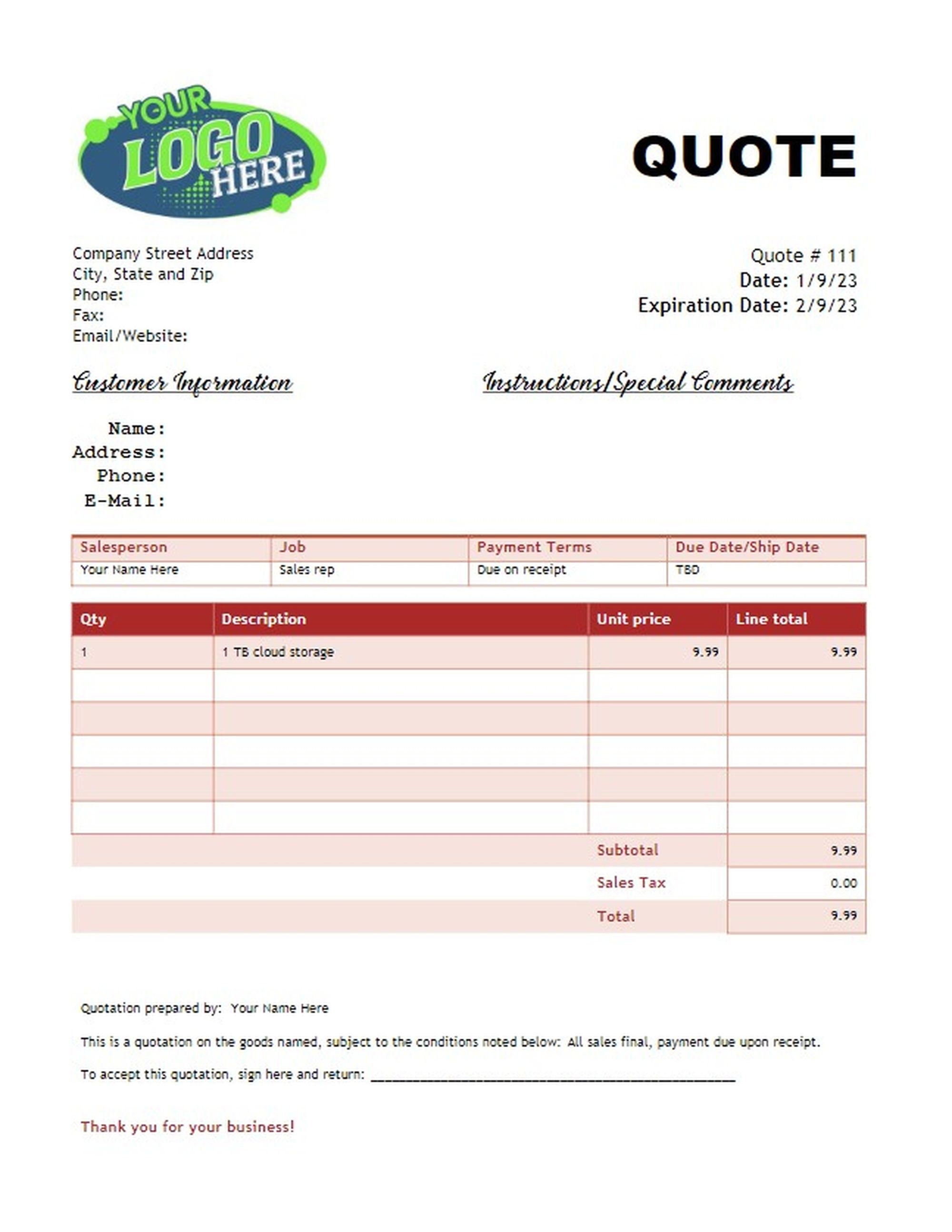 Professional T-shirt Order Form Bundle Digital Download, Easy Editable ...