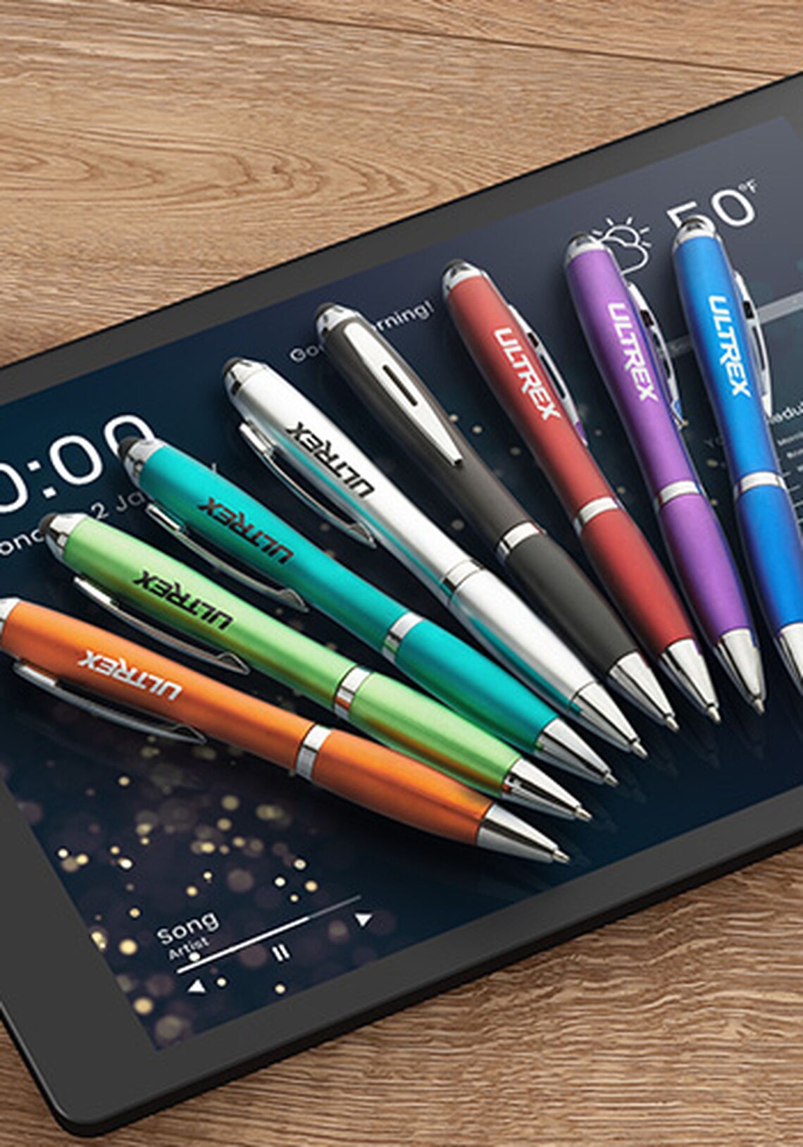 Bulk Custom Printed Plastic Stylus Pens, Promotional Stylus Pens ...