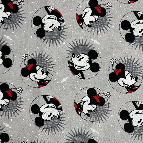 Mickey Mouse Fabric - Etsy