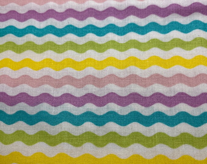 Pastel Stripe Fabric|multi-color Pastel Stripe Fabric|19" X 45" - Etsy