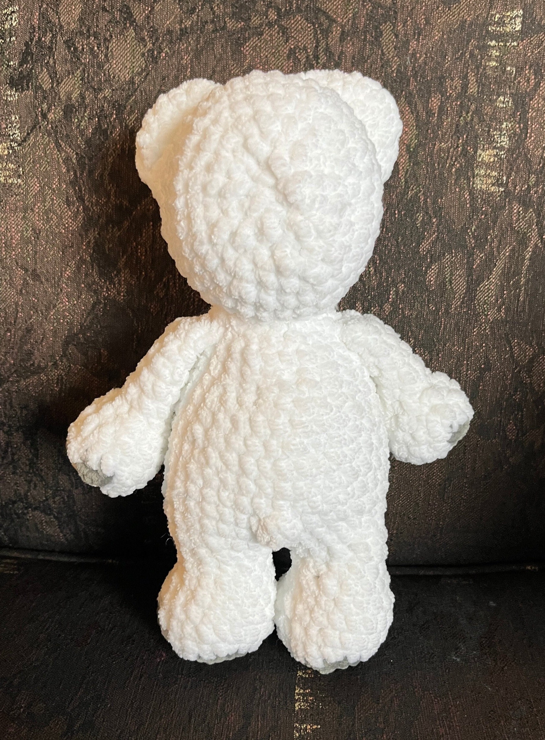 Polar Bear Plushiecrochet Polar Bearpolar Bear Plushiestuffed Polar ...