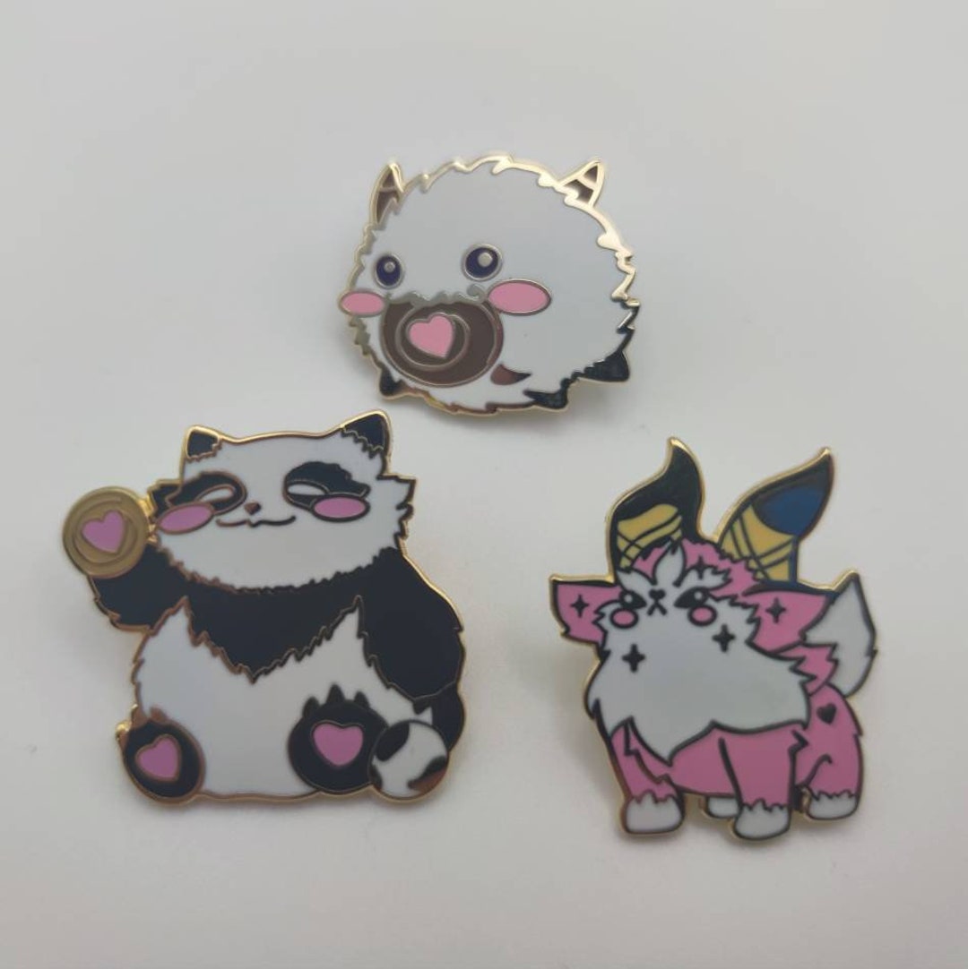 Cute League of Legends Pins: Poro, Furyhorn, Choncc - Etsy