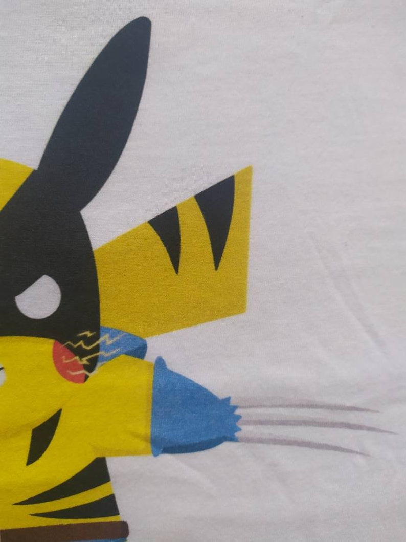 Pikachu Wolverine T-shirt - Etsy