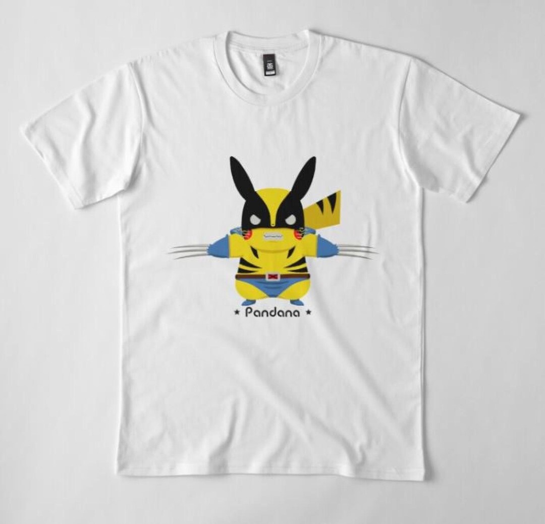 Pikachu Wolverine T-shirt - Etsy