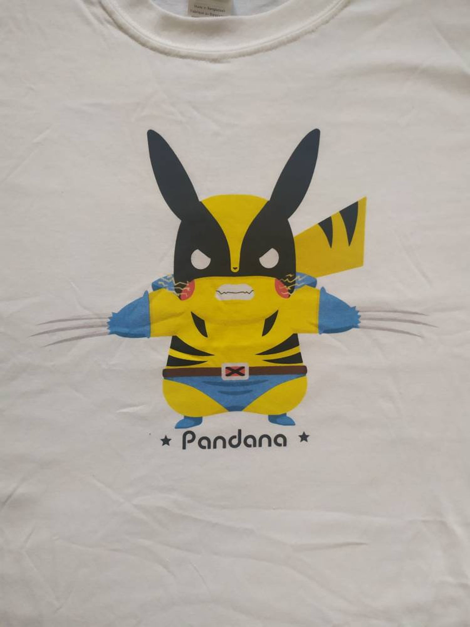 Pikachu Wolverine T-shirt - Etsy