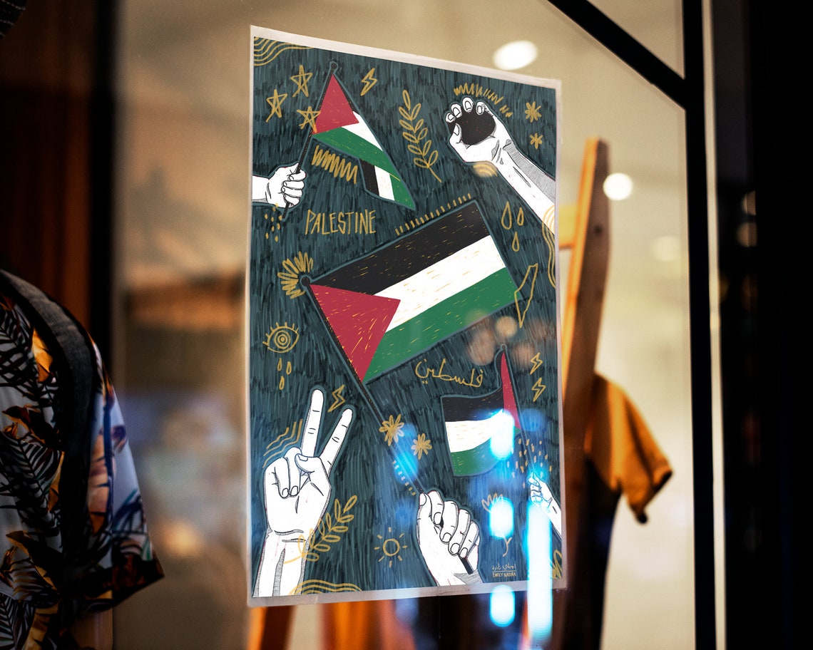 Palestine Poster Palestinian Flag Free Palestine Palestine - Etsy