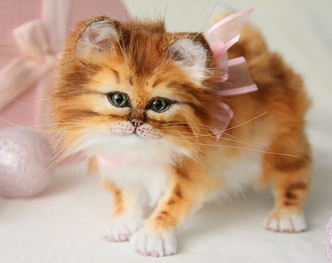 Personalized Orange Stripe Cat | Kids Kitty | Kitten Stuffed Animal ...