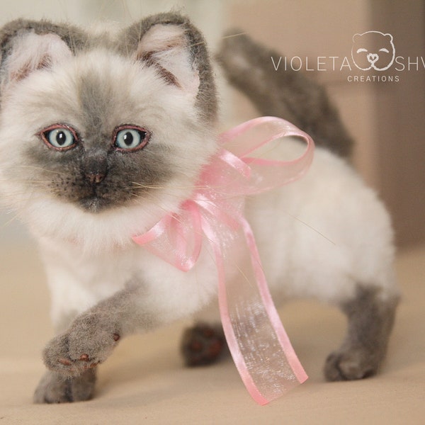 Realistic Stuffed Cats - Etsy