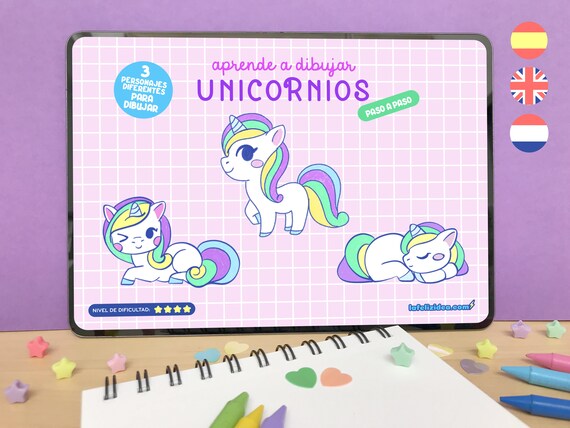 How to Draw Unicorns Guide to Drawing Learn to Draw Drawing - Etsy