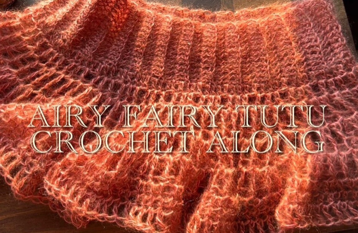 Airy Fairy Tutu Skirt Digital Crochet Pattern Tutorial Downloadable PDF ...