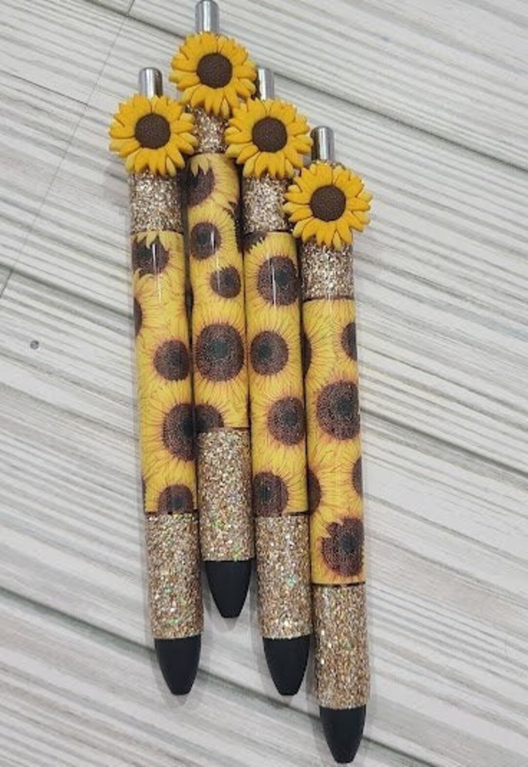 Sunflower Pen, Summer Pen, Charm Pens, Flower Pens, Custom Made Gifts ...