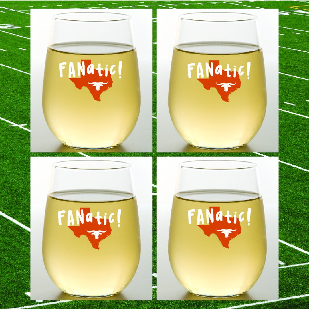 Set of 4 Plastic Unbreakable 16 Oz Stemless Wine Glasses. Made in ...