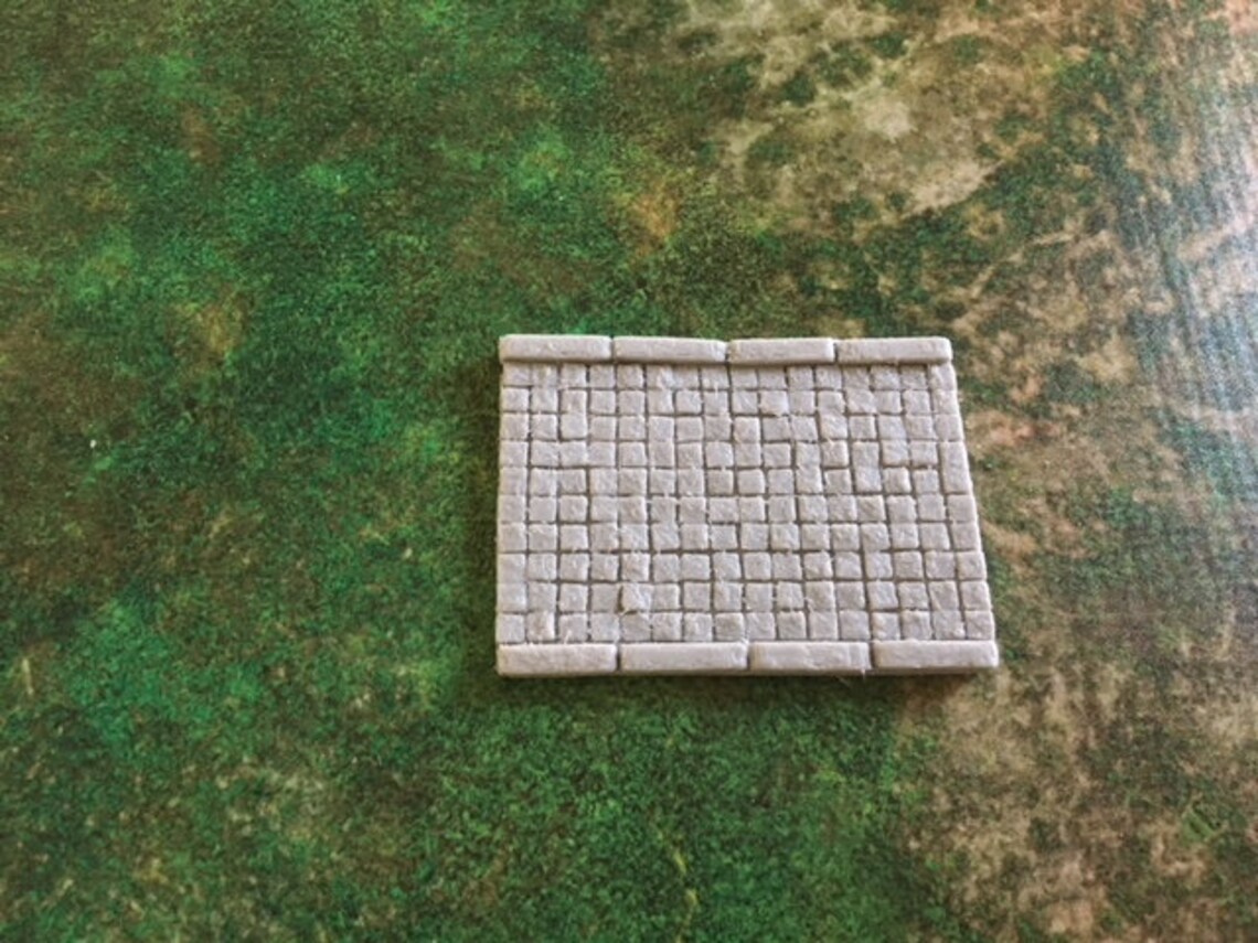 Miniature Wargame Tabletop Terrain Road Tiles 25mm 28mm 32mm | Etsy