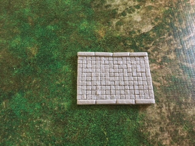 Miniature Wargame Tabletop Terrain Road Tiles 25mm 28mm 32mm | Etsy
