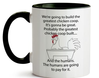Chicken Meme Mug - Etsy