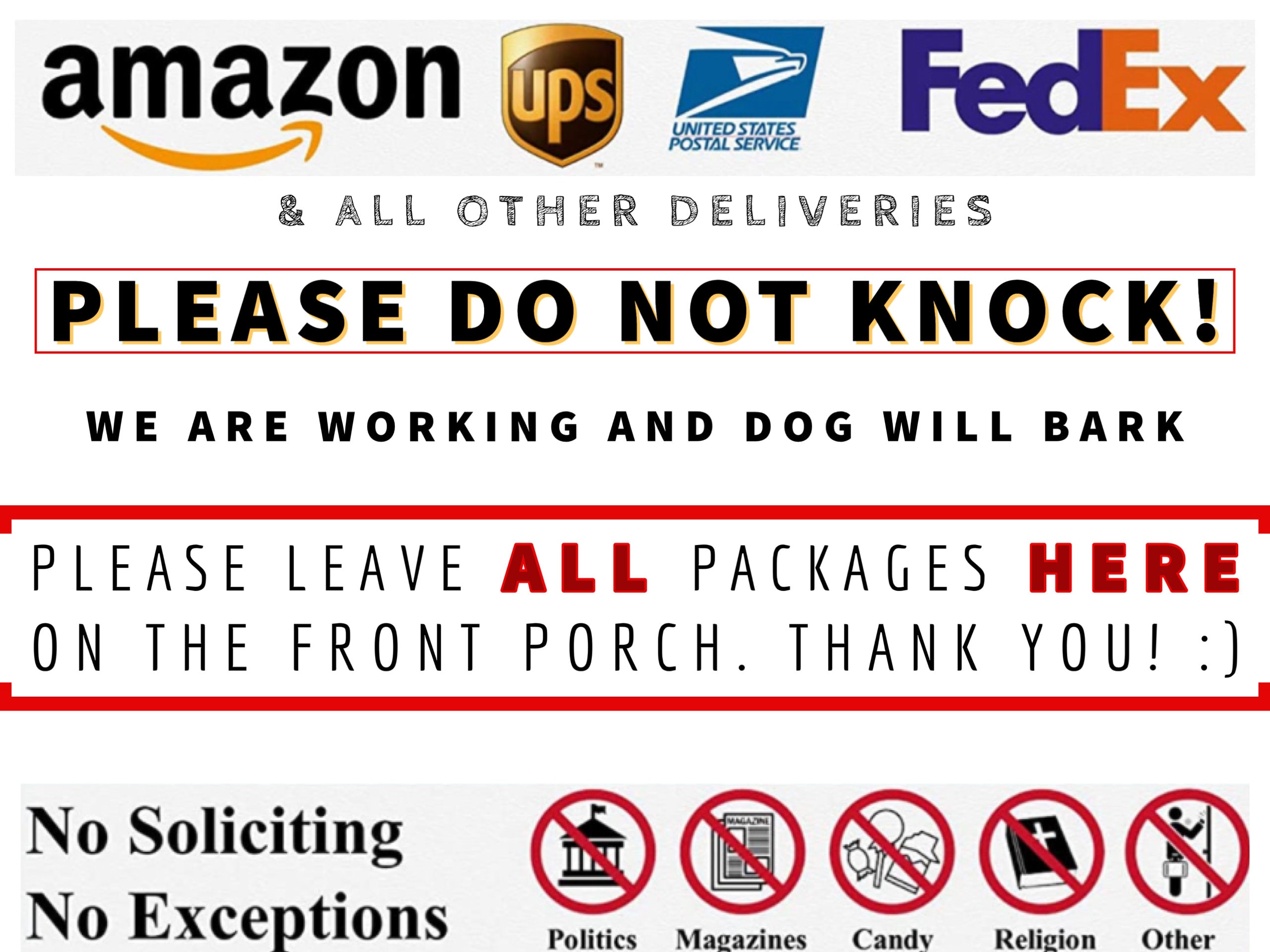 Please Do Not Knock Printable Sign - Etsy