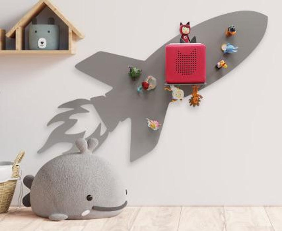 Wall Shelf Rocket for Toniebox - Etsy