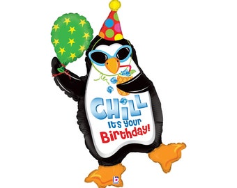Penguin balloon | Etsy