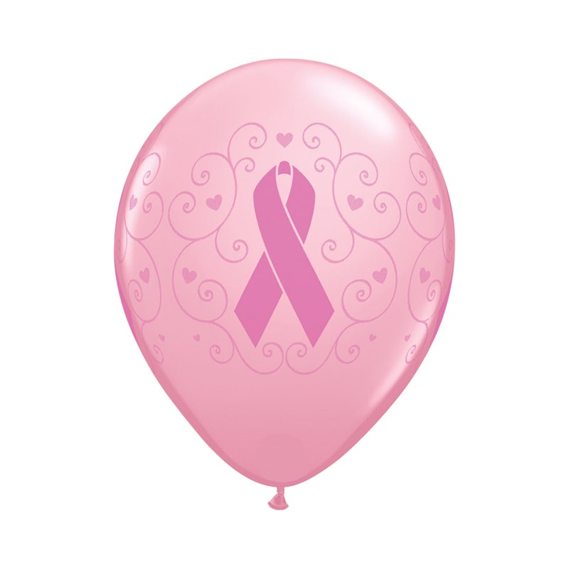 Breast Cancer Awareness Balloons - Etsy