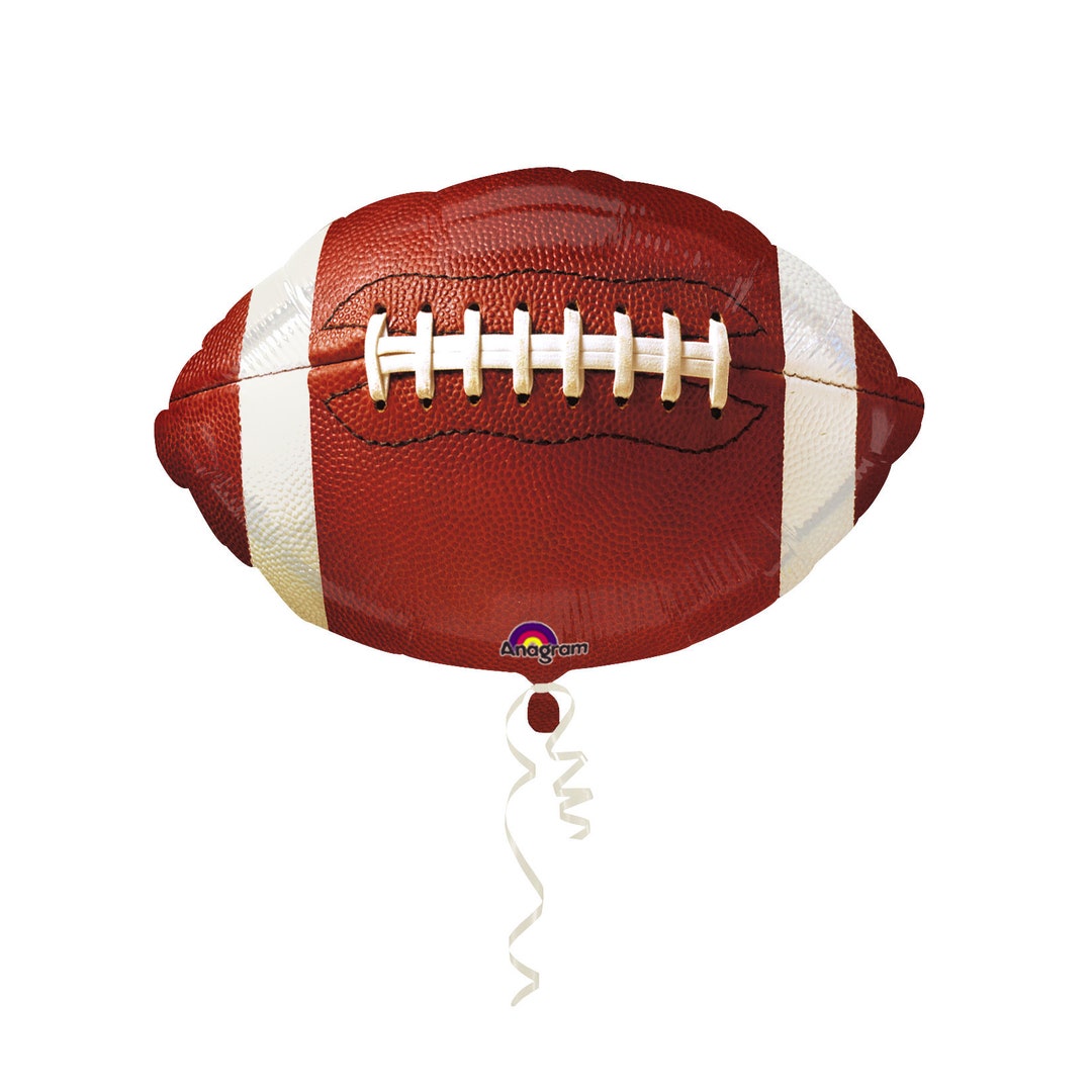 Football Balloon Foil Mylar 18", Sports Themed Party, Football Theme ...
