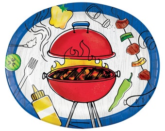 Bbq Grill Plates - Etsy