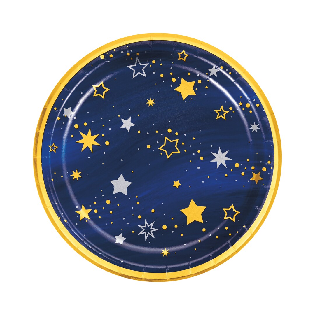 8 Star Plates 9", Starry Night, Night Stars, Twinkle Twinkle, Stars and ...