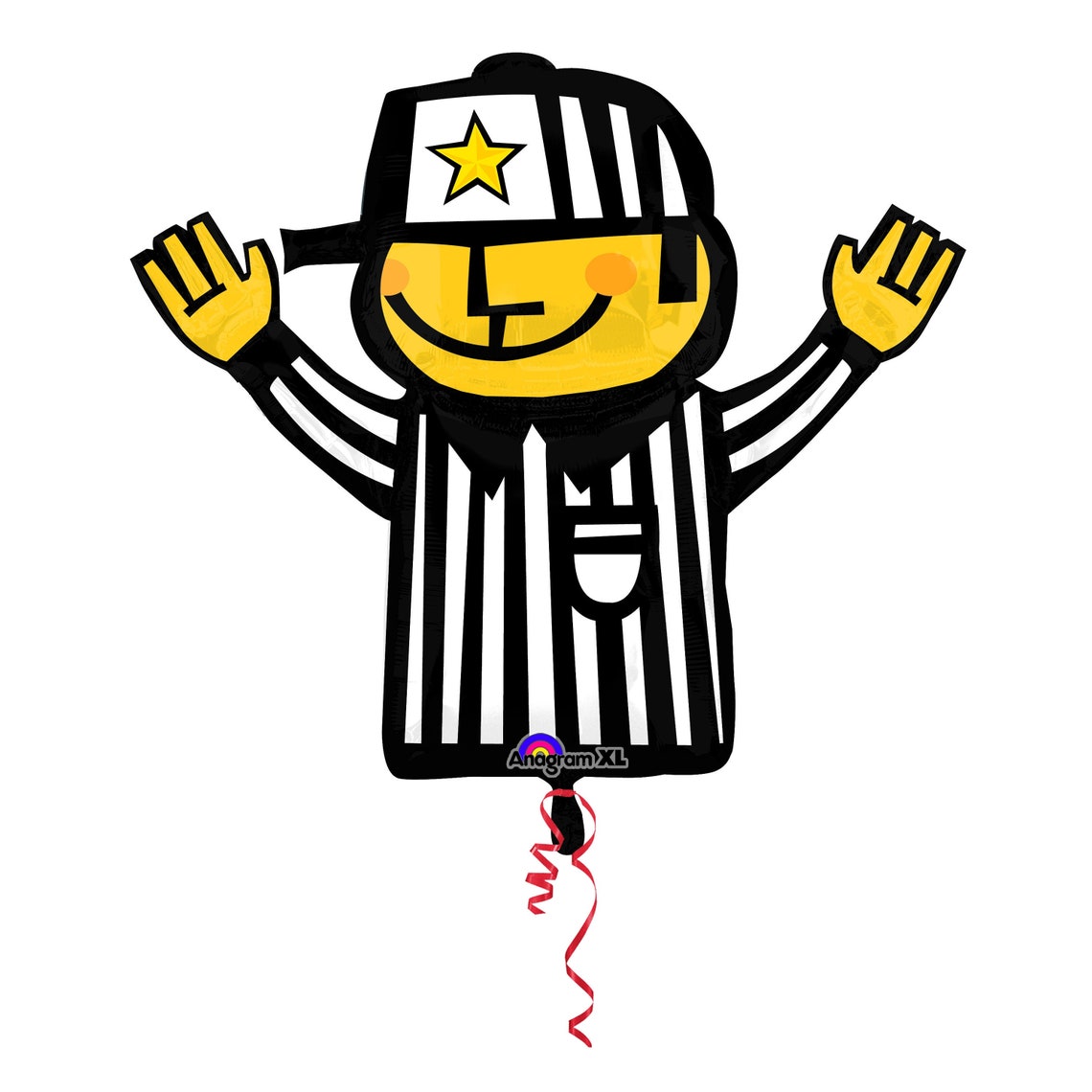 32 Referee Balloon Foil Mylar Balloon Sports Themed - Etsy