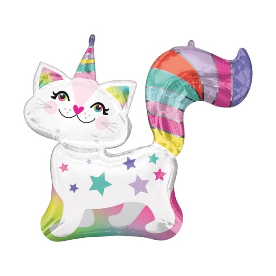 Party Supplies Caticorn Party Decorations Pastel Rainbow Party Unicorn ...