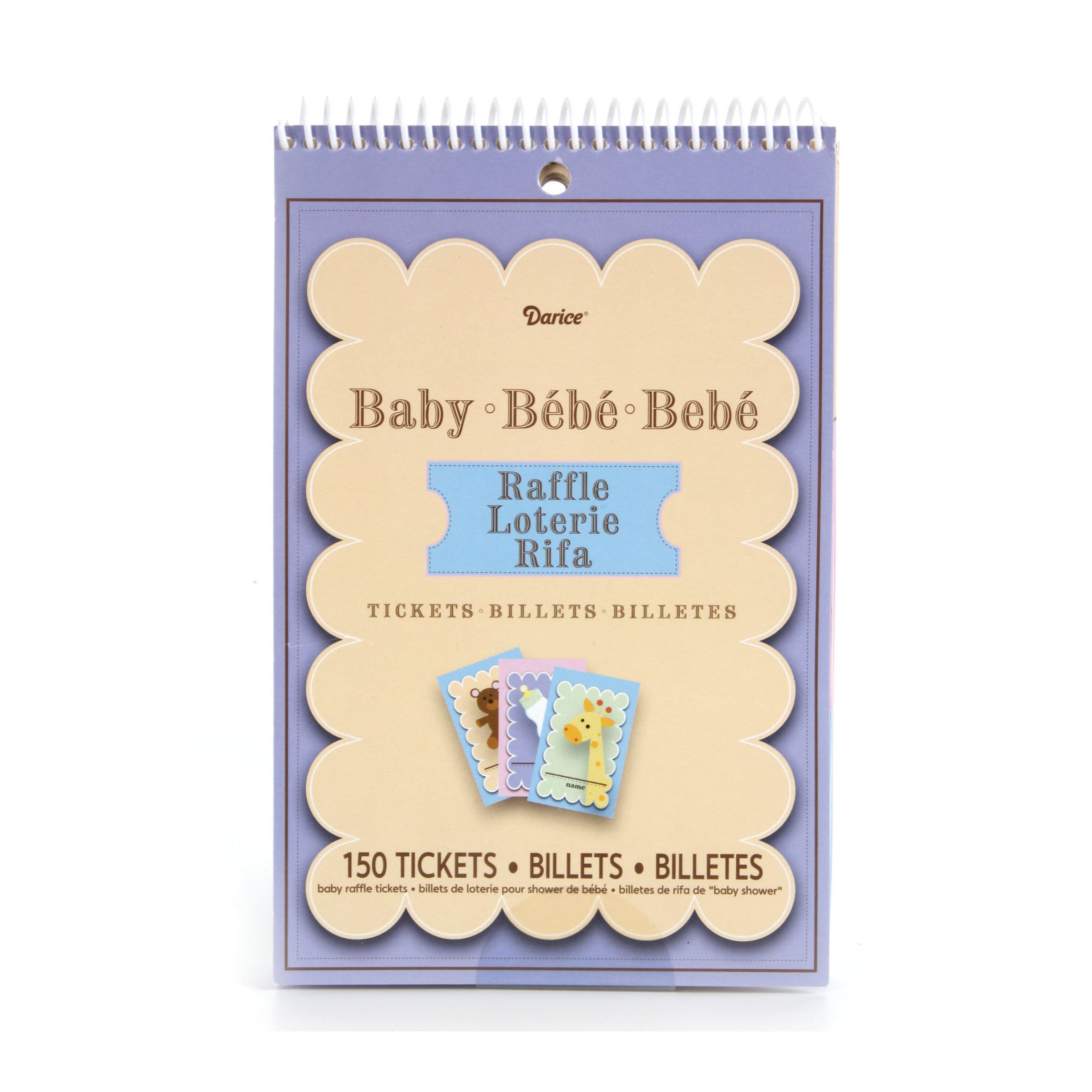 Baby Raffle Tickets 150 Tickets per Pack 6 Tickets per Page - Etsy UK