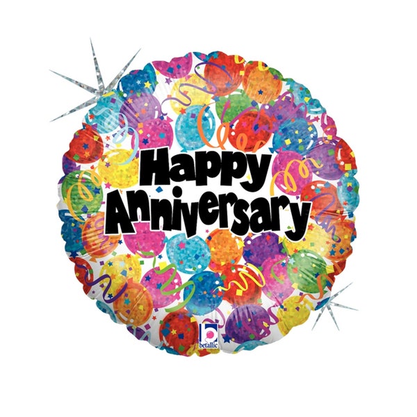 Happy Anniversary Balloons - Etsy