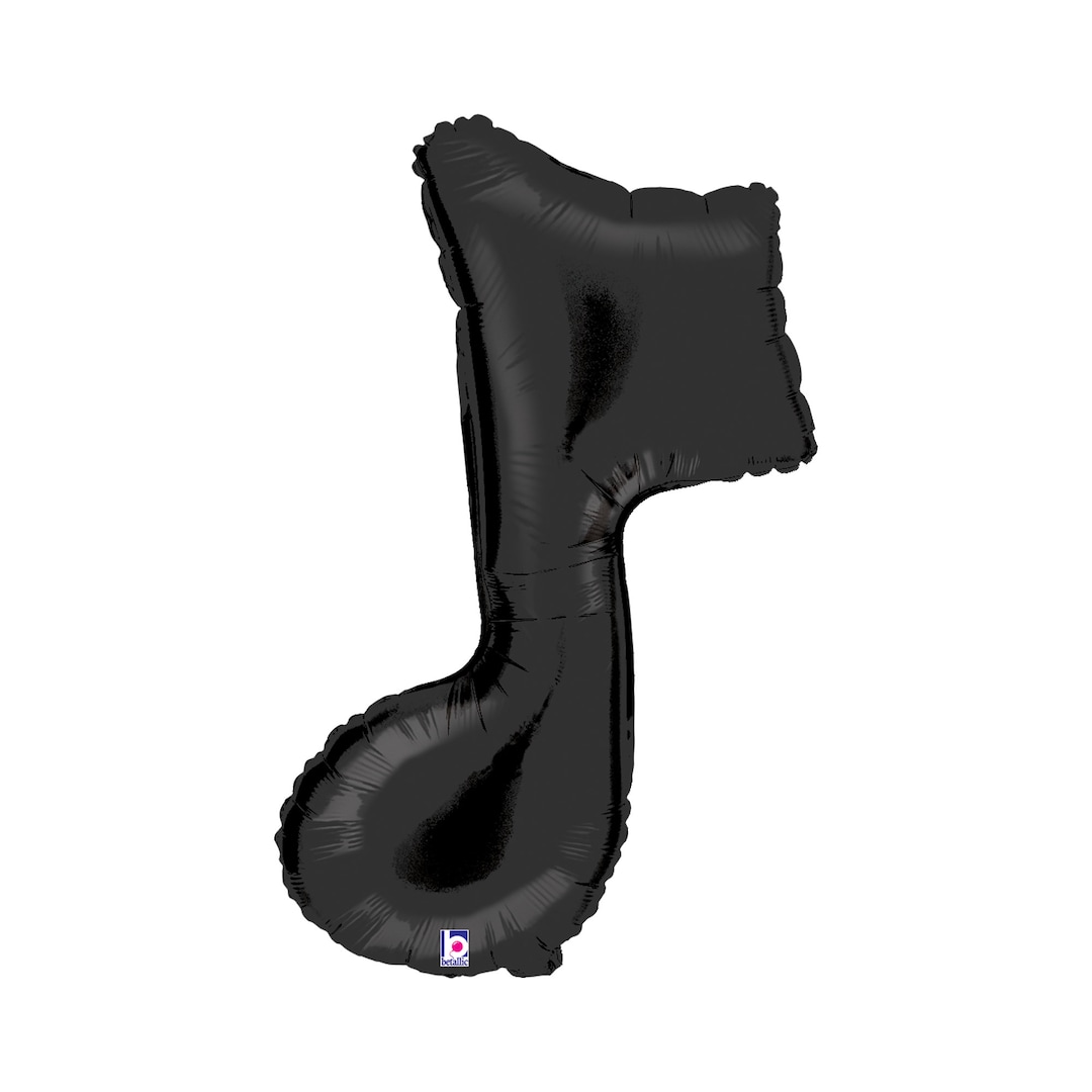Musical Note Balloon Foil Mylar 36", Music Decorations, Music Themed ...