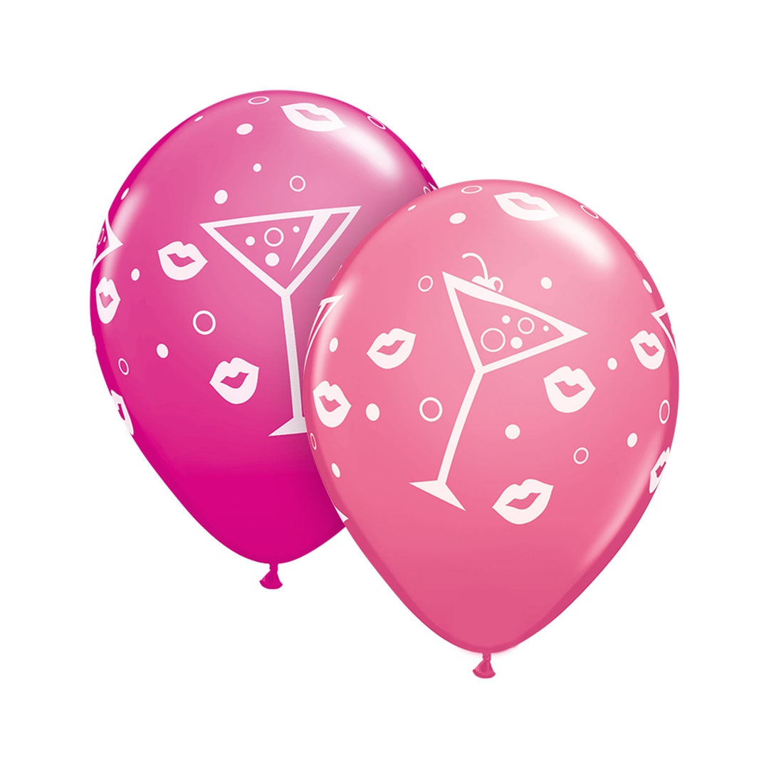 Five Drinks Balloons Latex, Bachelorette Party Balloon, Bridal Shower ...