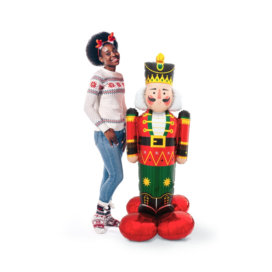 Nutcracker Balloon Air Only 61", Christmas Decoration, Christmas Party ...