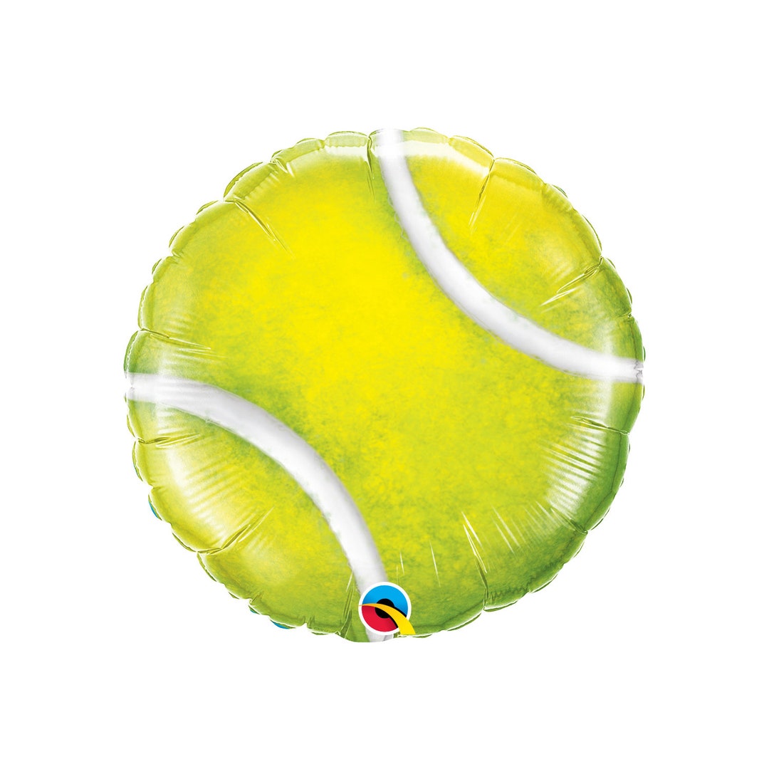 Tennis Ball Balloon Foil Mylar Balloon 16", Sports Balloon, Tennis ...