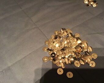 Gold Colored Buttons - Etsy