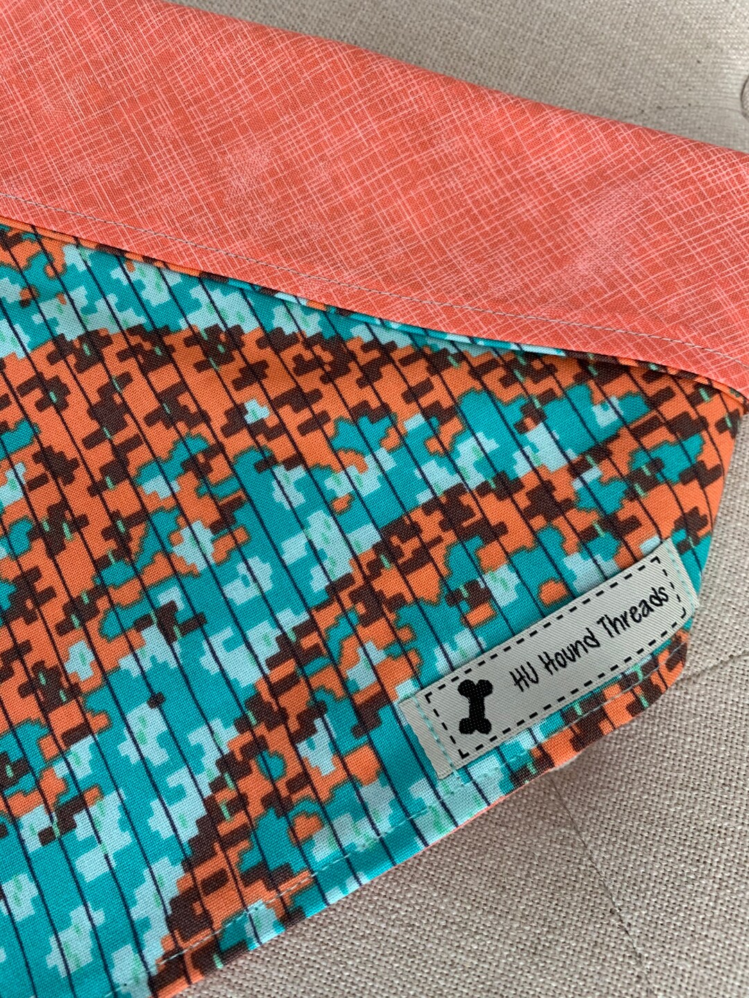 Digital Santa Fe HU Rag (dog Bandana) Multiple Sizes - Etsy