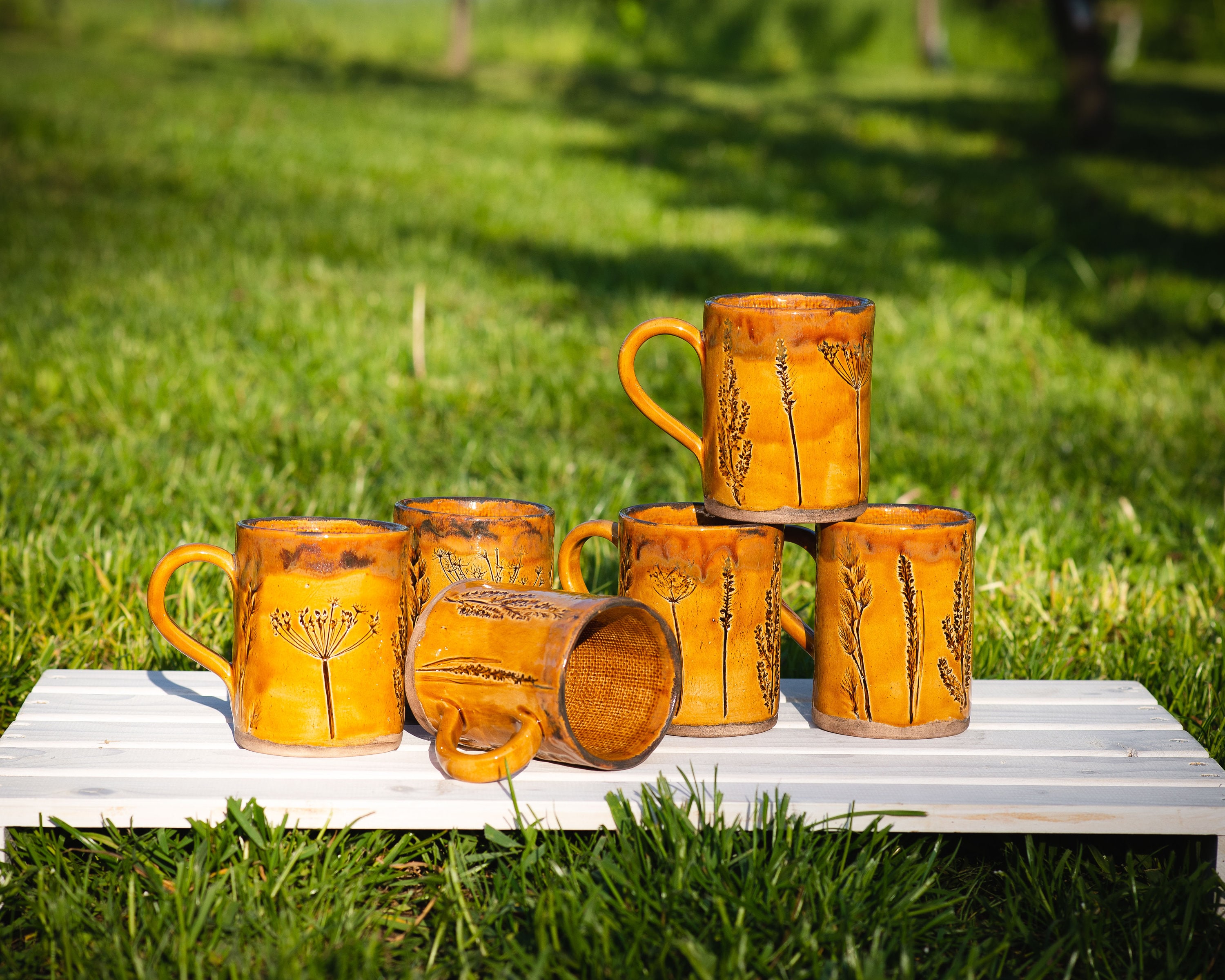 Personalized Pottery mug Ceramic Tea mug Unique handmade | Etsy