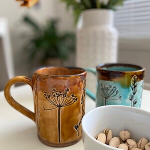 Personalized Pottery mug Ceramic Tea mug Unique handmade | Etsy