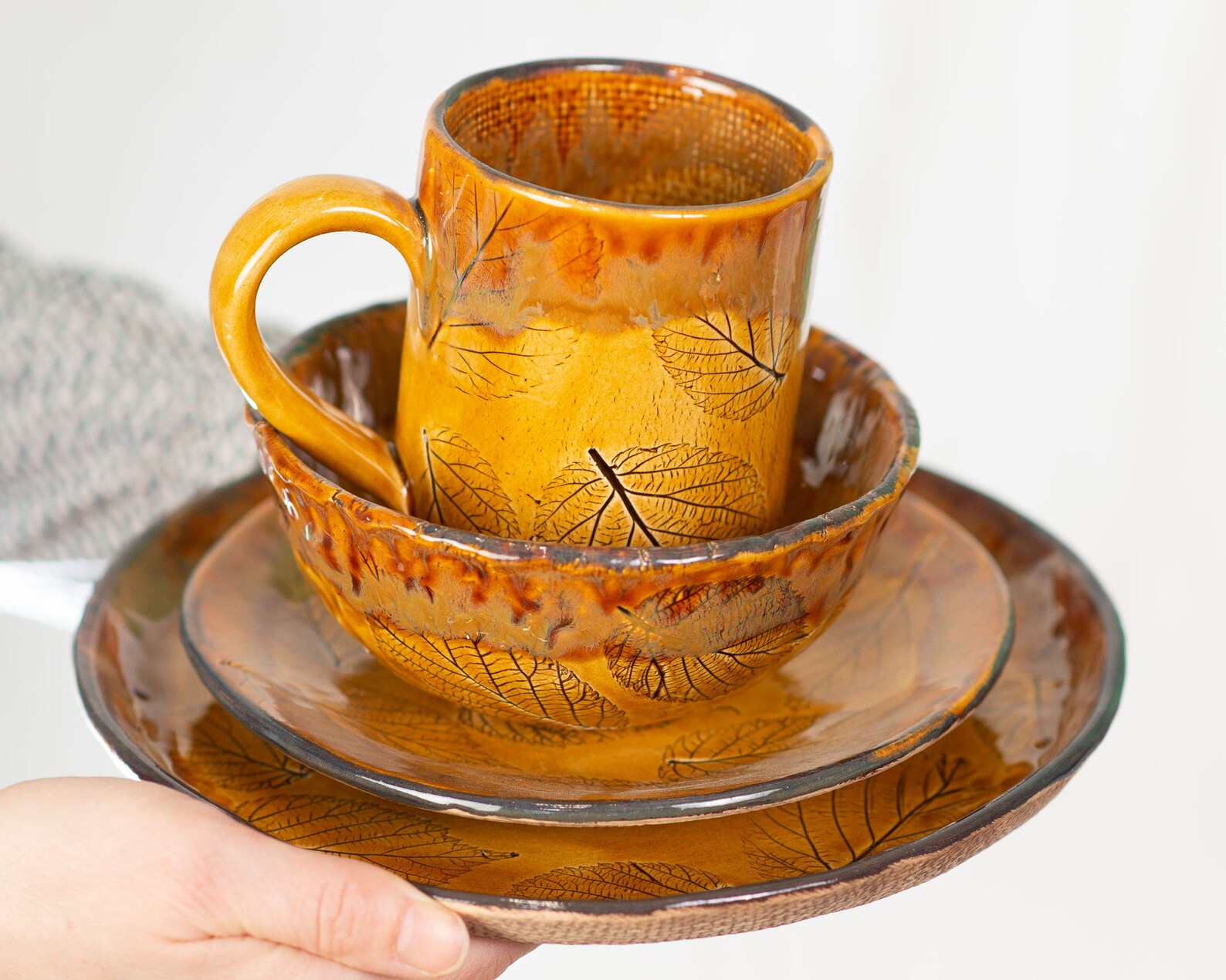 Pottery Mug Yellow Ceramic Tea Mug Unique Coffee Mug - Etsy