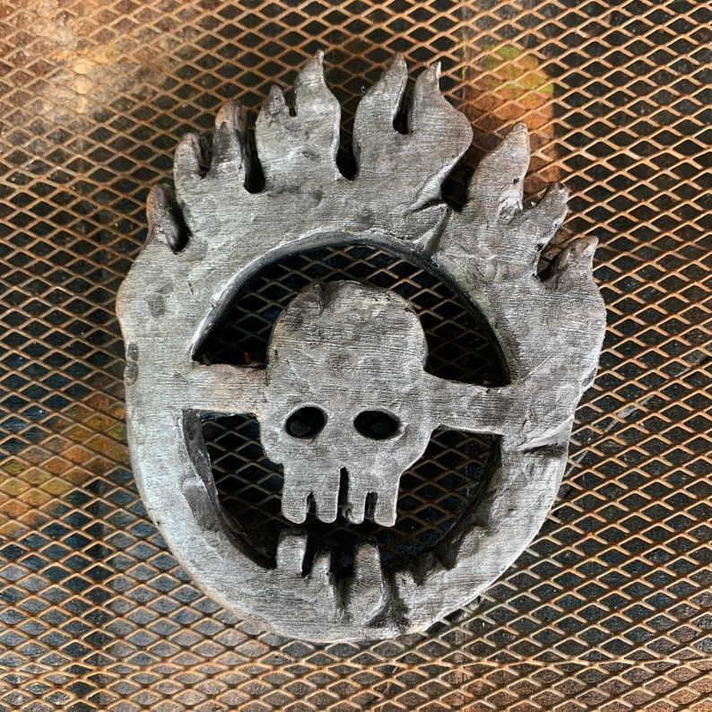 Mad Max Fury Road Flaming Skull Ornament - Etsy