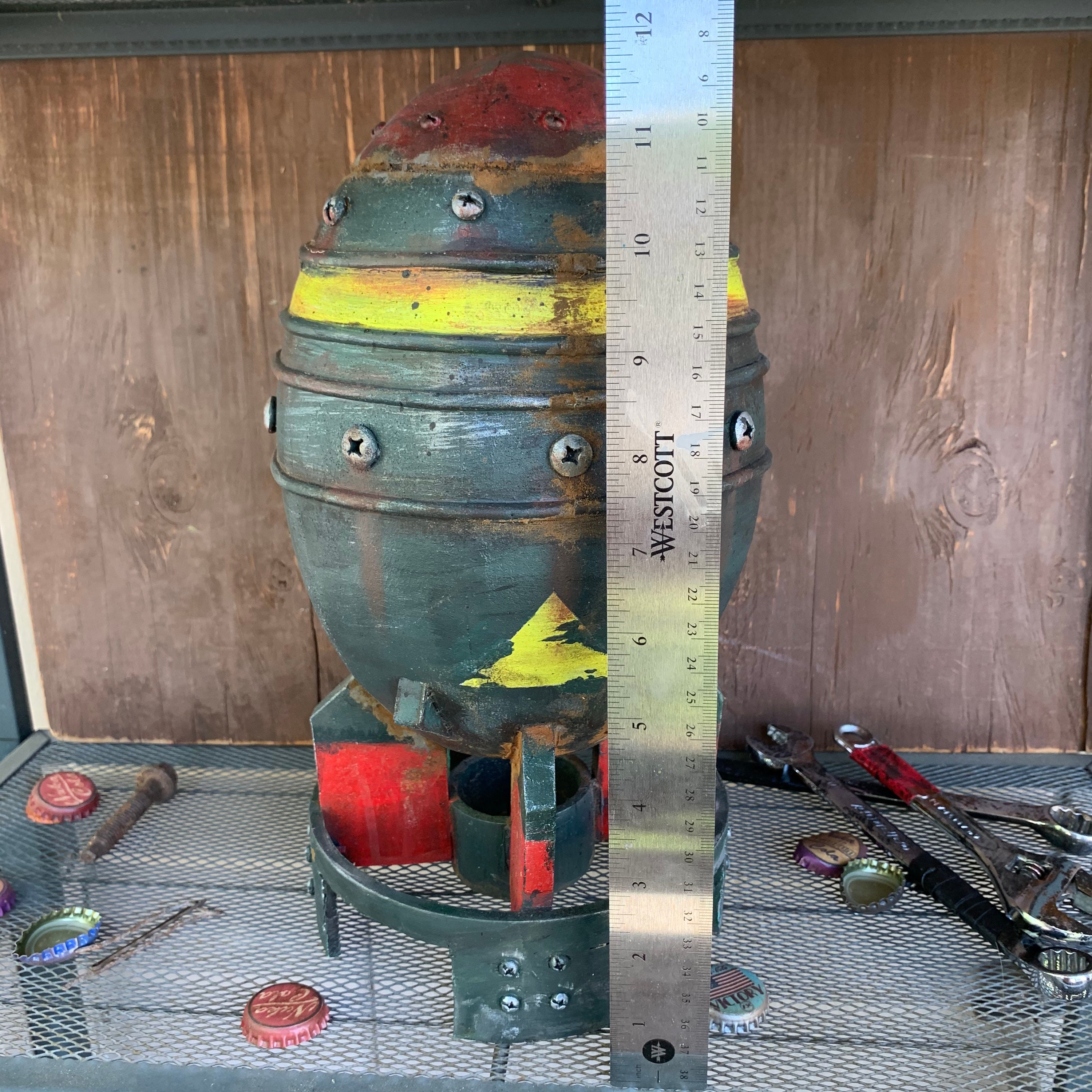 Fallout 4 Mini Nuke Prop Weapon Fallout Props Post - Etsy