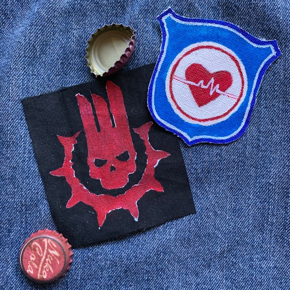 Fallout 76 Faction Painted Patches: Raiders Responders | Etsy