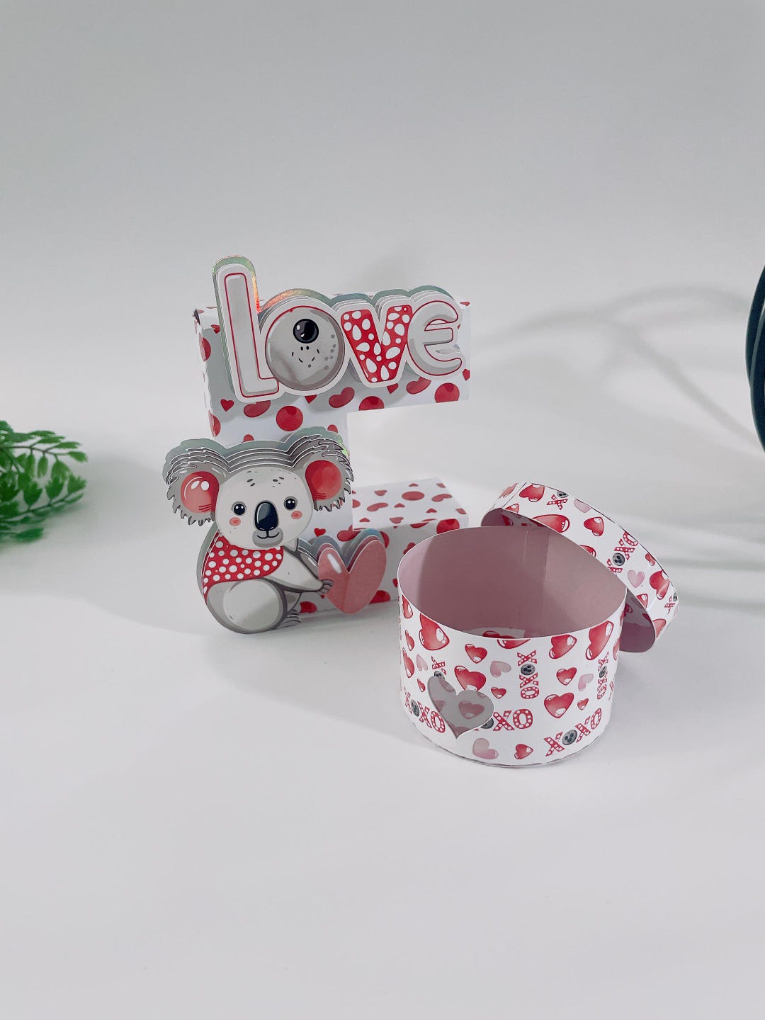 Double Candy Box. SVG and Studio Template for Cricut and Silhouette ...